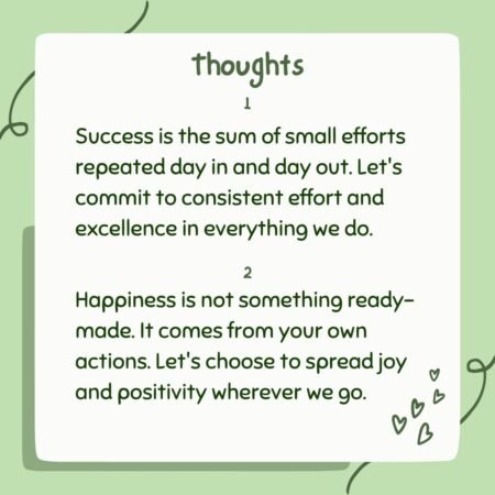 100+ Thought of the Day for Morning School Assembly in English